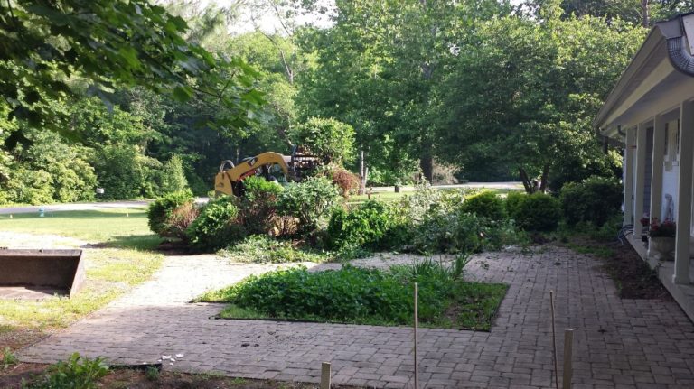 Landscape Demolition Services in Charlotte, NC | Vision Green Landscape